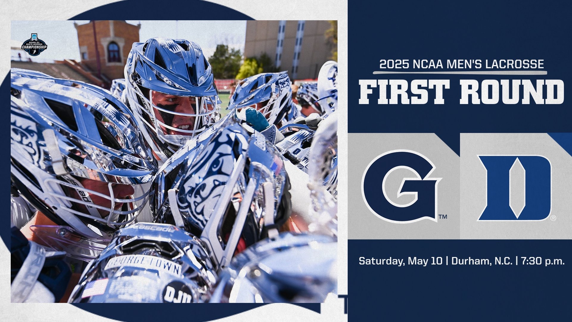Men’s Lacrosse Announces 2025 Schedule, Presented by MedStar Health ...