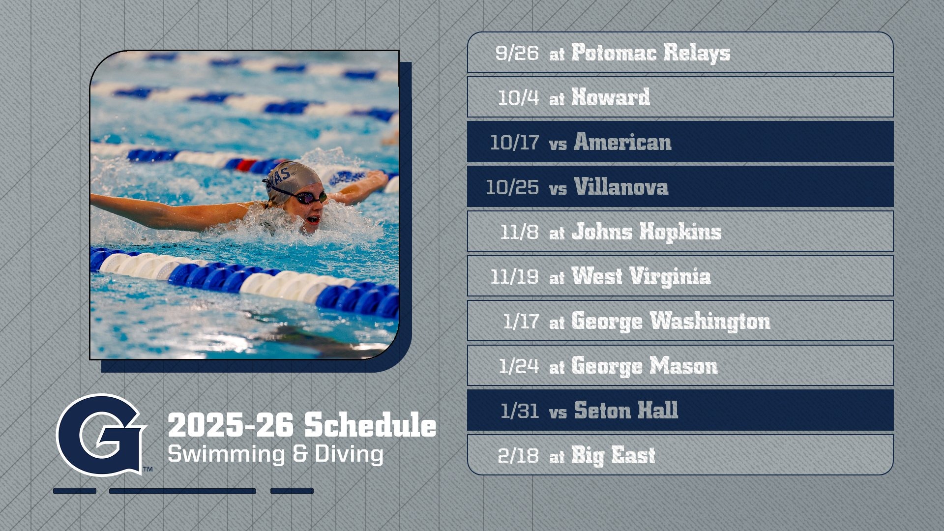 Swimming & Diving Breaks Five School Records and Earns 10 Medals on Day ...