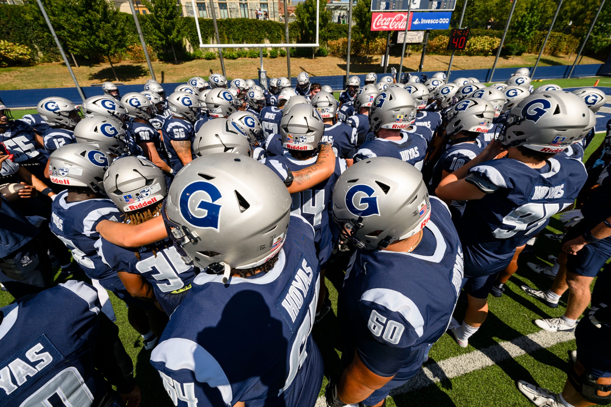 Georgetown Football Hosts Lafayette in Conference Opener - Georgetown ...