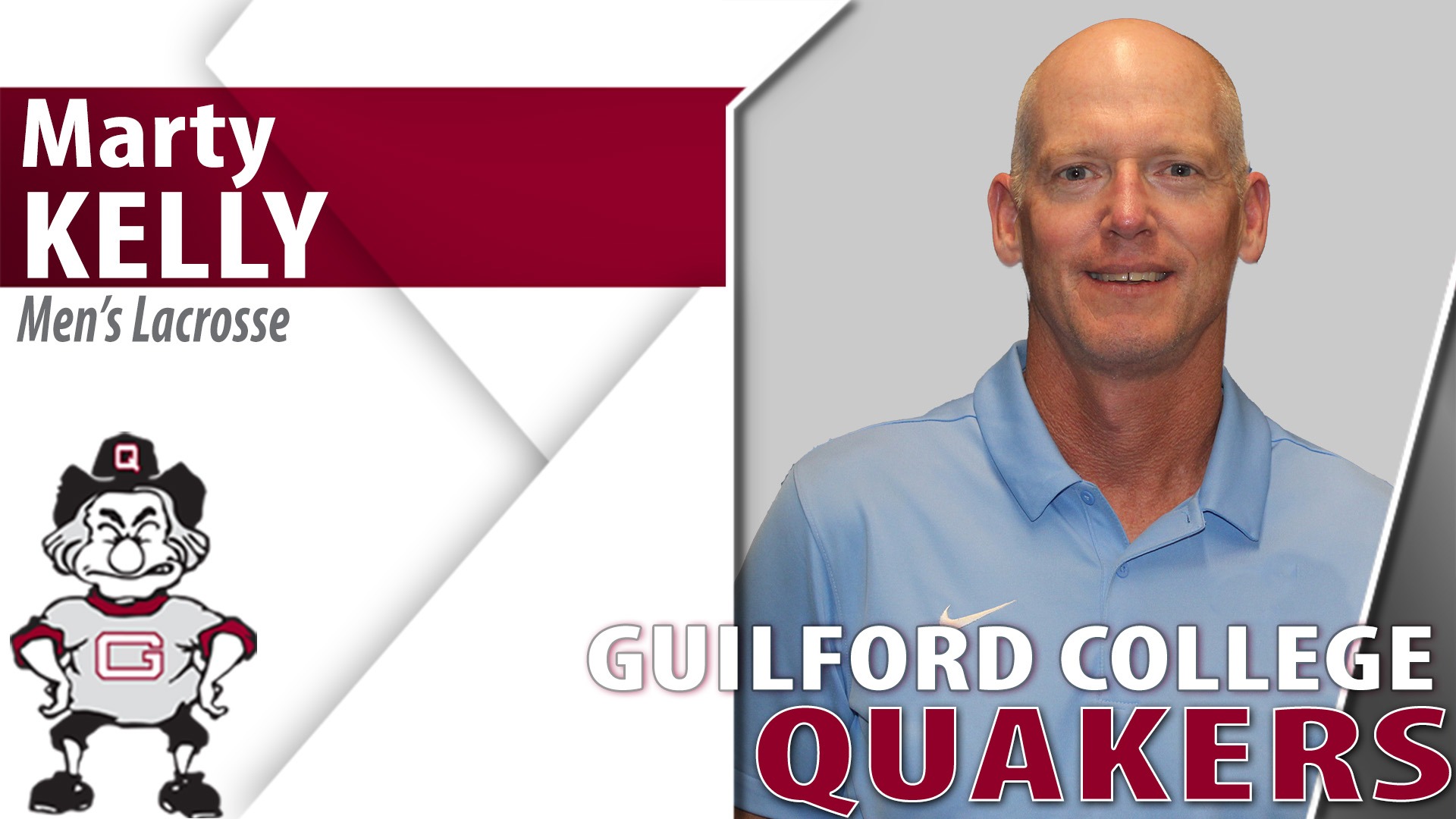 Kelly Picked to Lead Men's Lacrosse Program - Guilford College