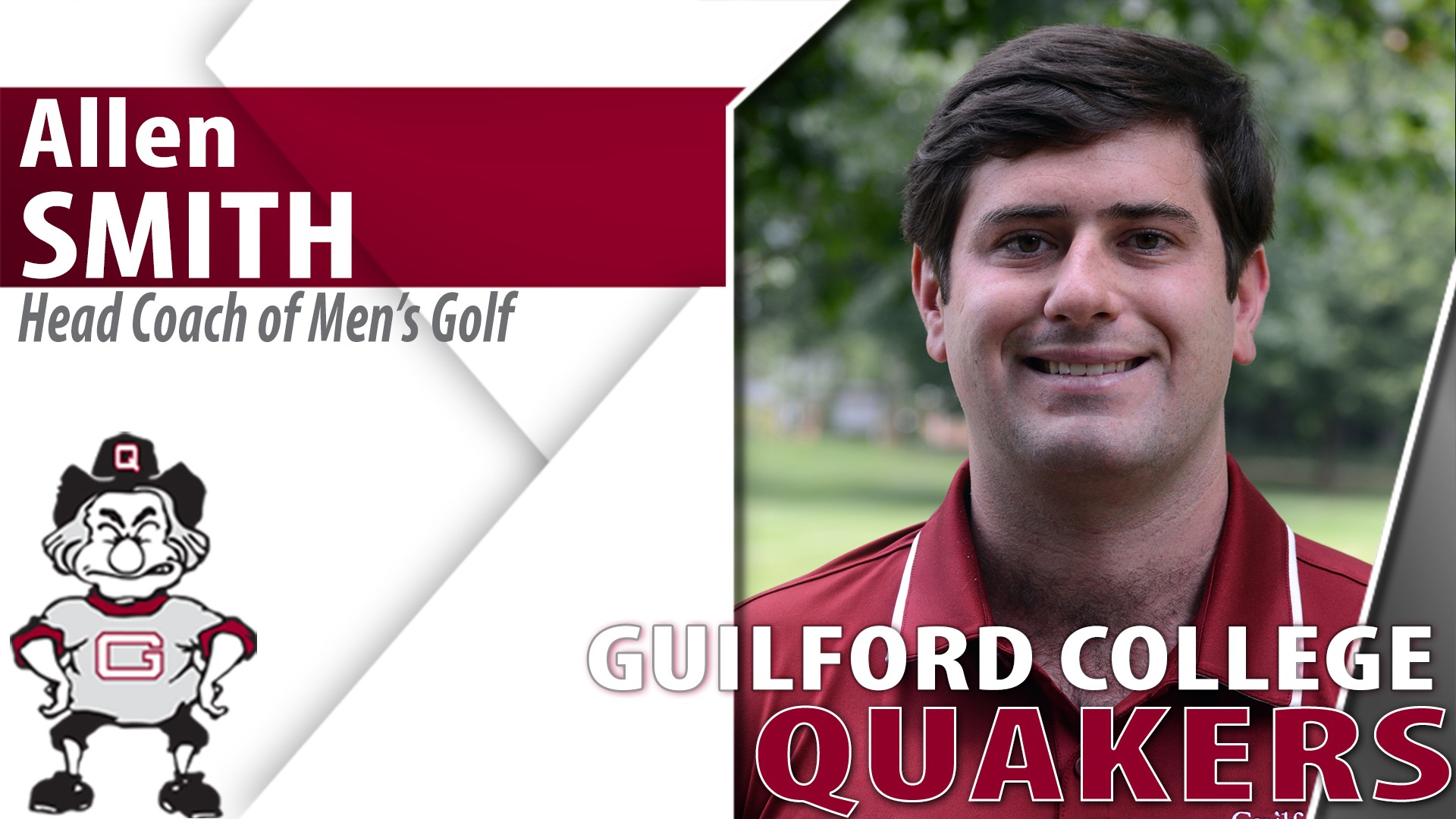 Smith Tabbed as New Men's Golf Coach - Guilford College