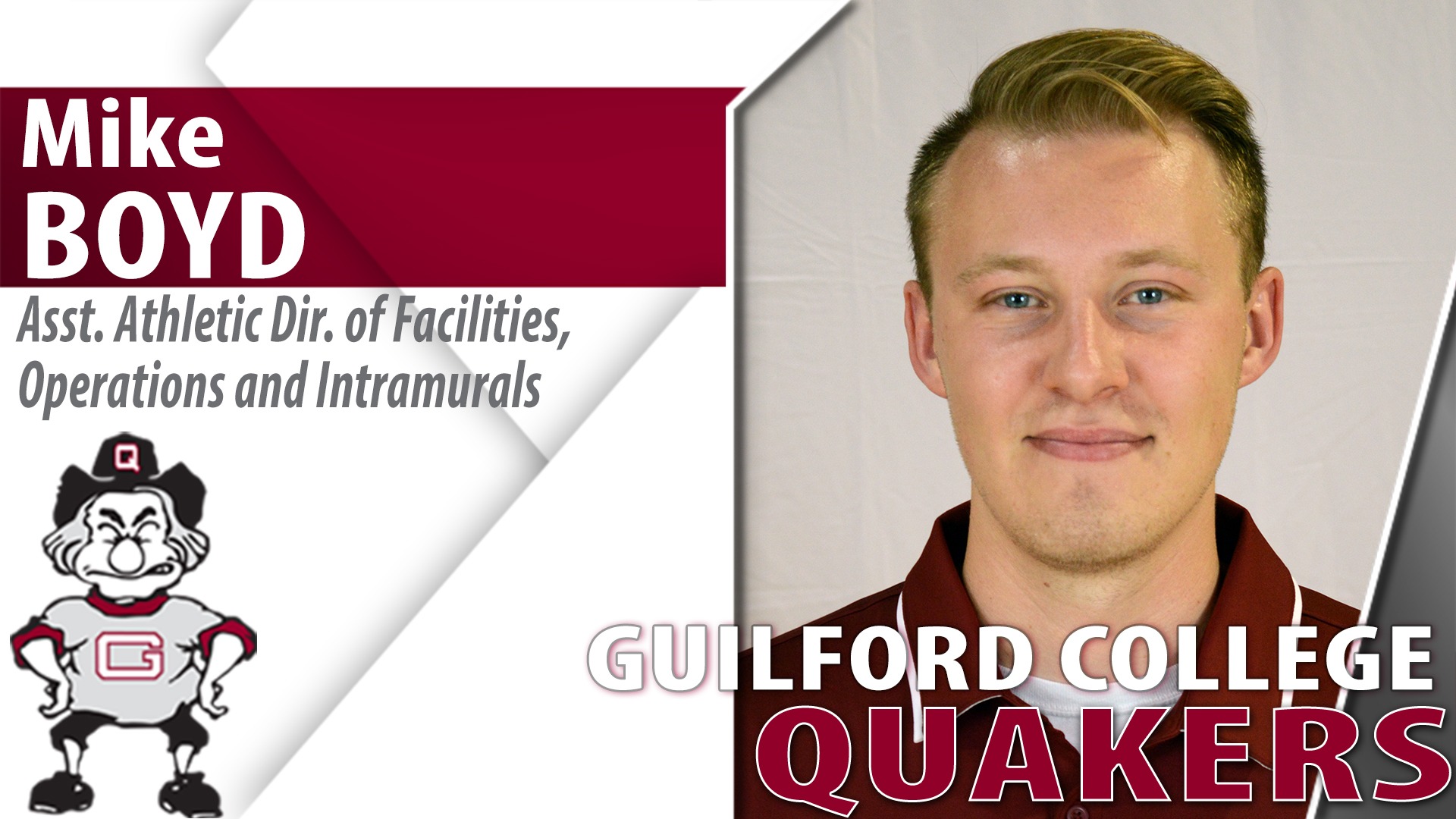 Boyd named Director of Facilities, Operations and Intramurals - Guilford College