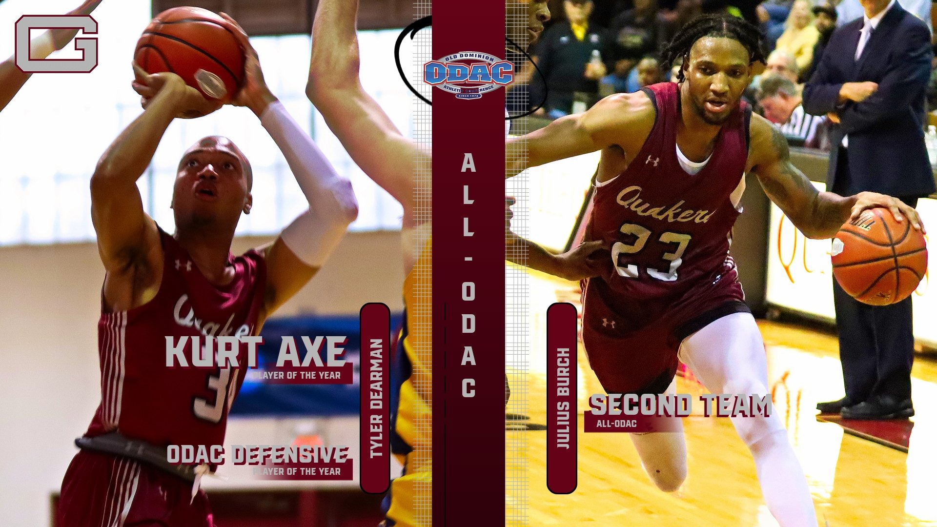 Dearman Named ODAC Player Of The Year, Burch Also Receives All-ODAC ...