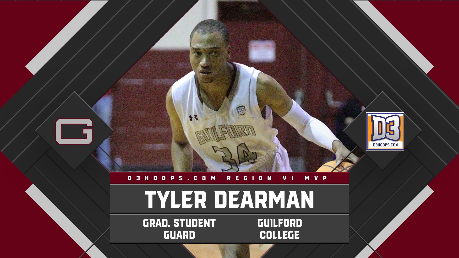 Tyler Dearman Racks Up More Accolades, Named D3hoops.com Region VI Most ...