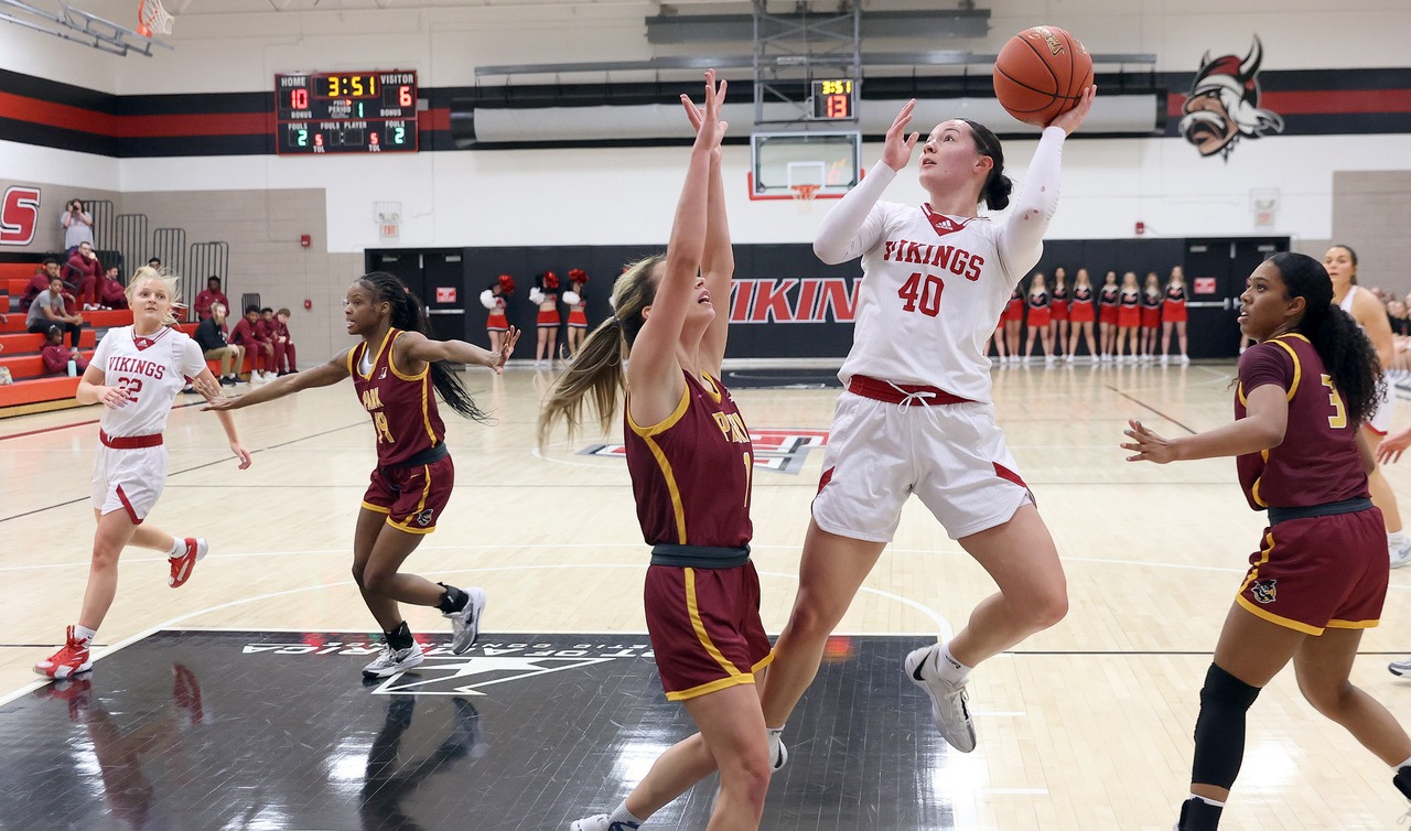 Vikings Hold Pirates to 18 First Half Points in Blowout Win, 77-49 ...