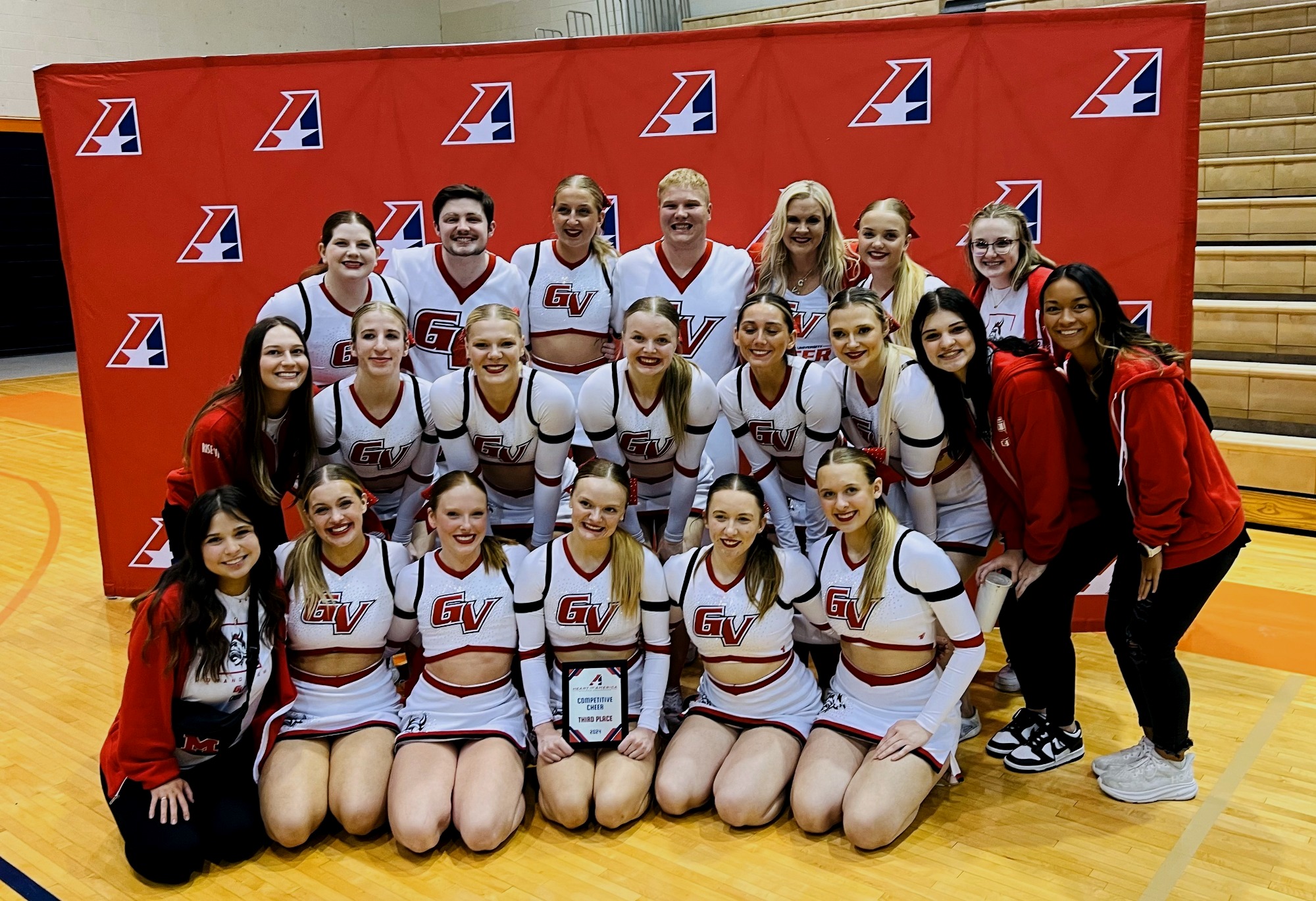 Grand View Cheer Wins First-Ever Heart of America Conference Title ...