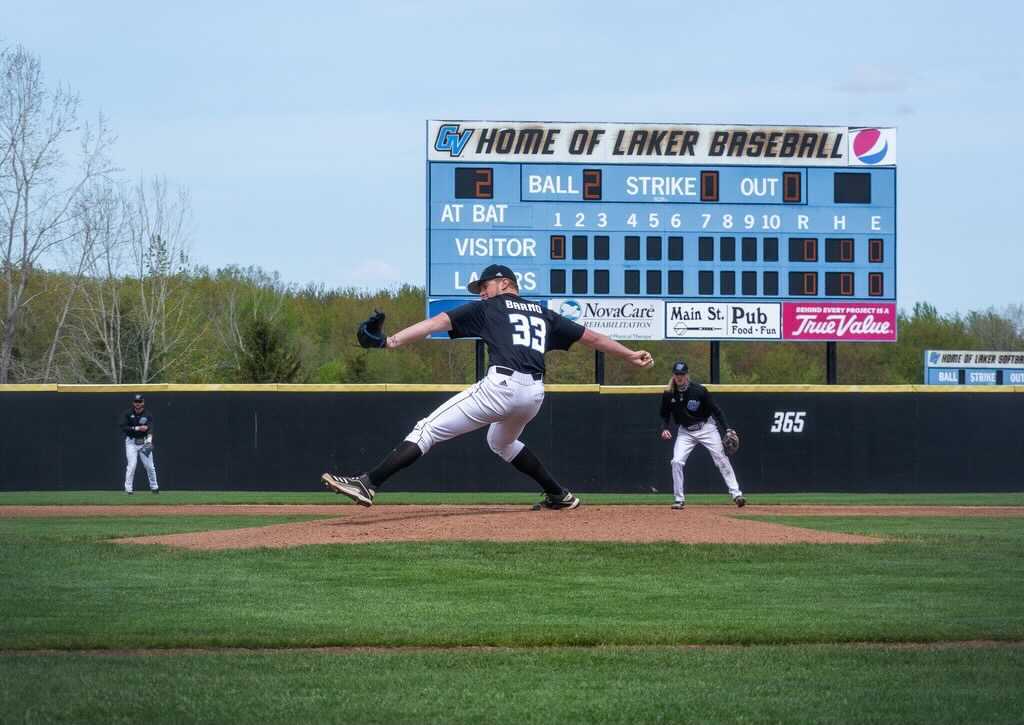 GVSU Baseball uses strong pitching to complete a four game sweep of ...