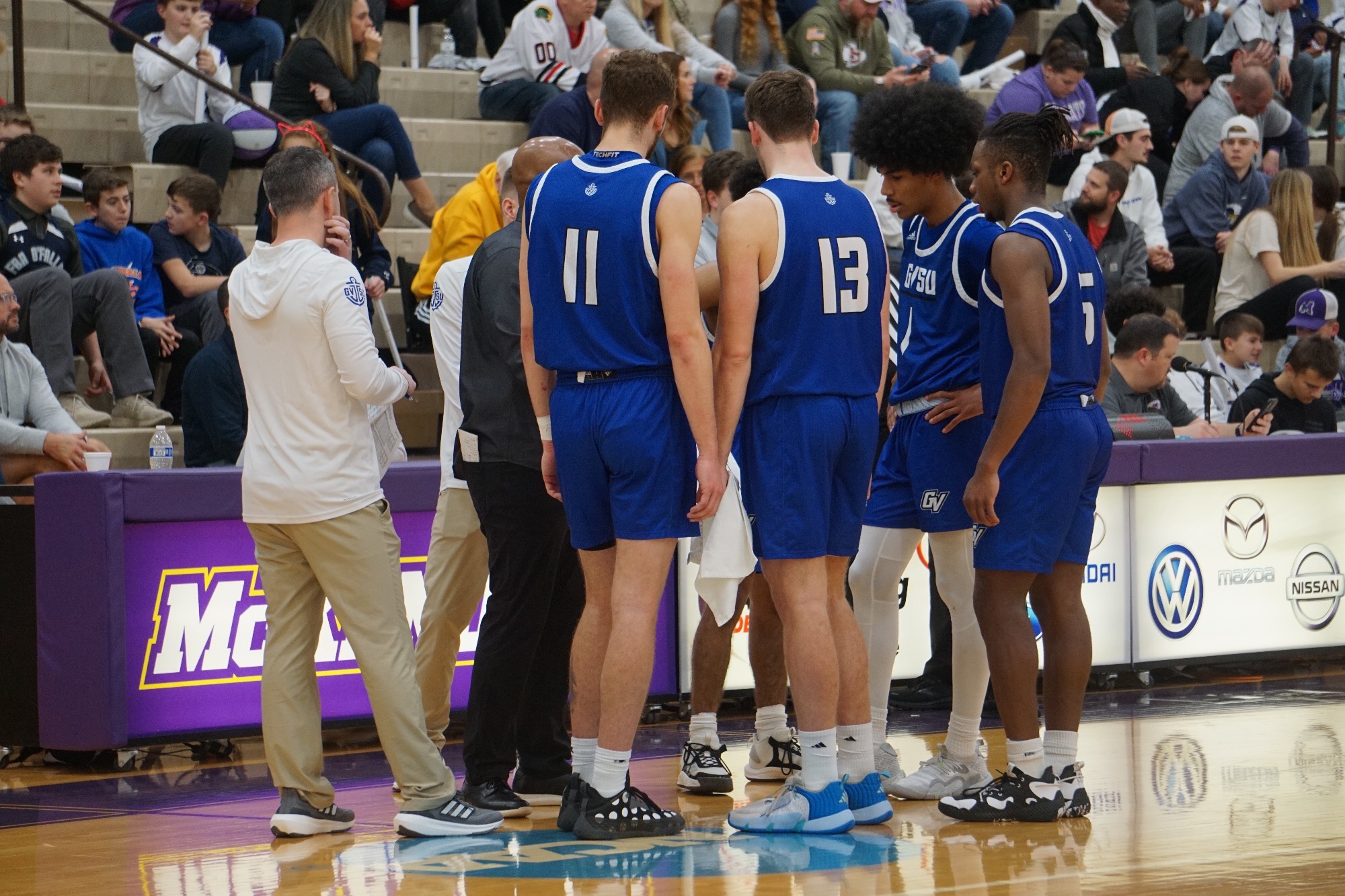 Lakers Fall 73-65 Sunday at McKendree - Grand Valley State University ...