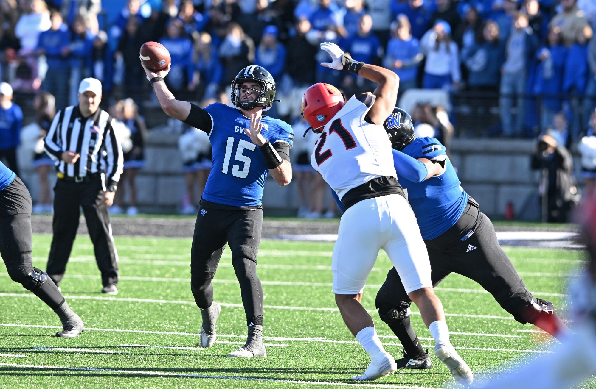 GVSU Football Practice Week One Report - Grand Valley State University ...