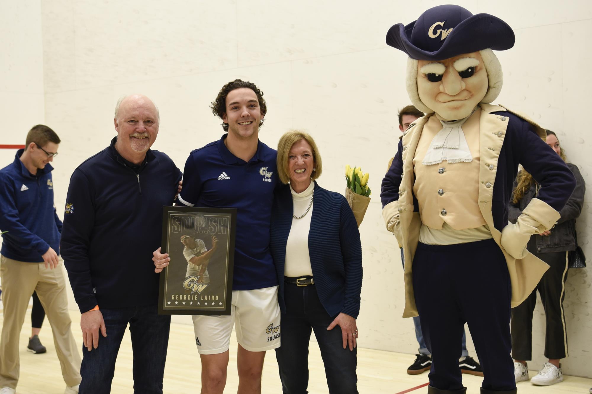 Geordie Laird - Men's Squash - George Washington University Athletics