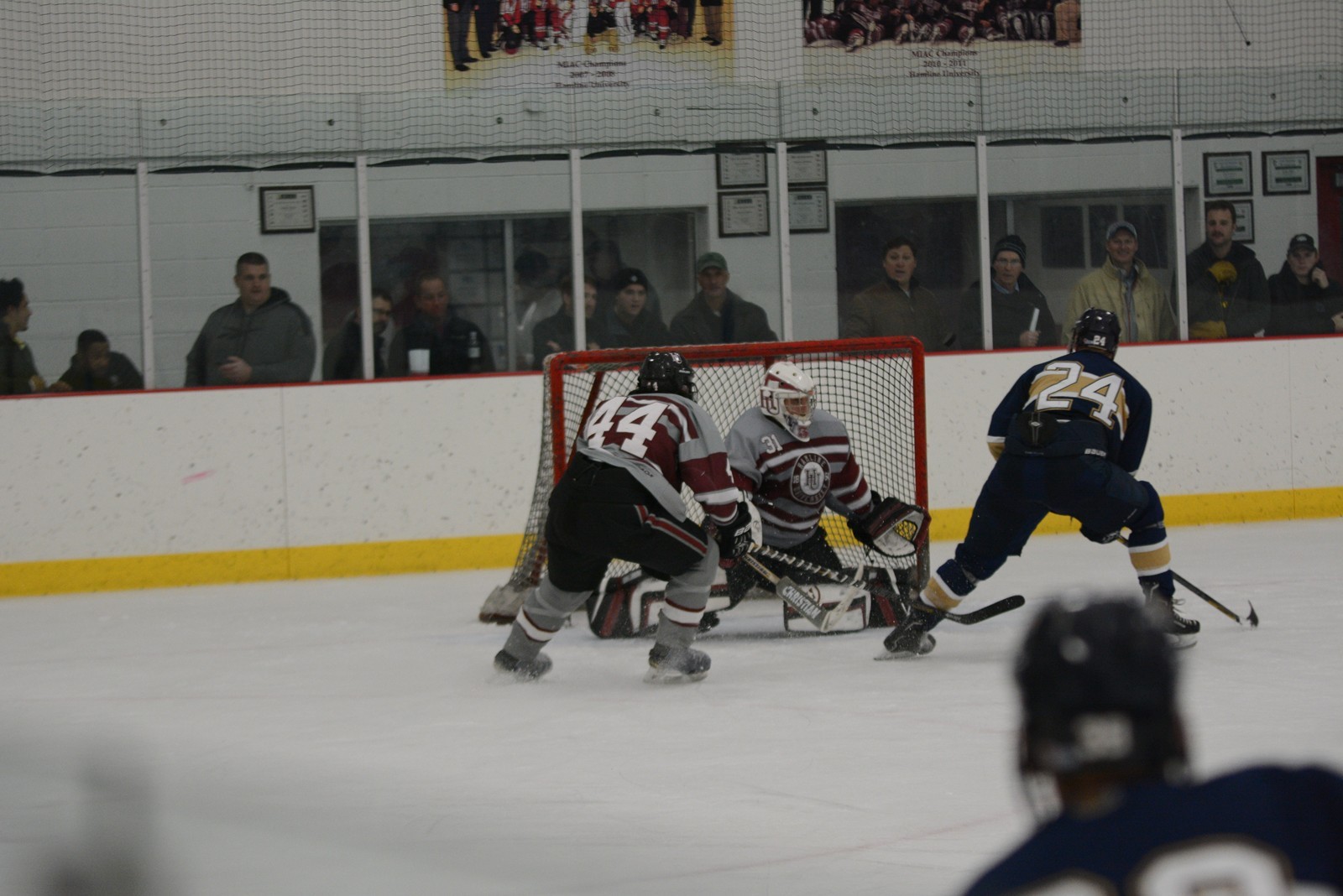 Parsa Monsef - 2013-14 - Men's Ice Hockey - Hamline University Athletics