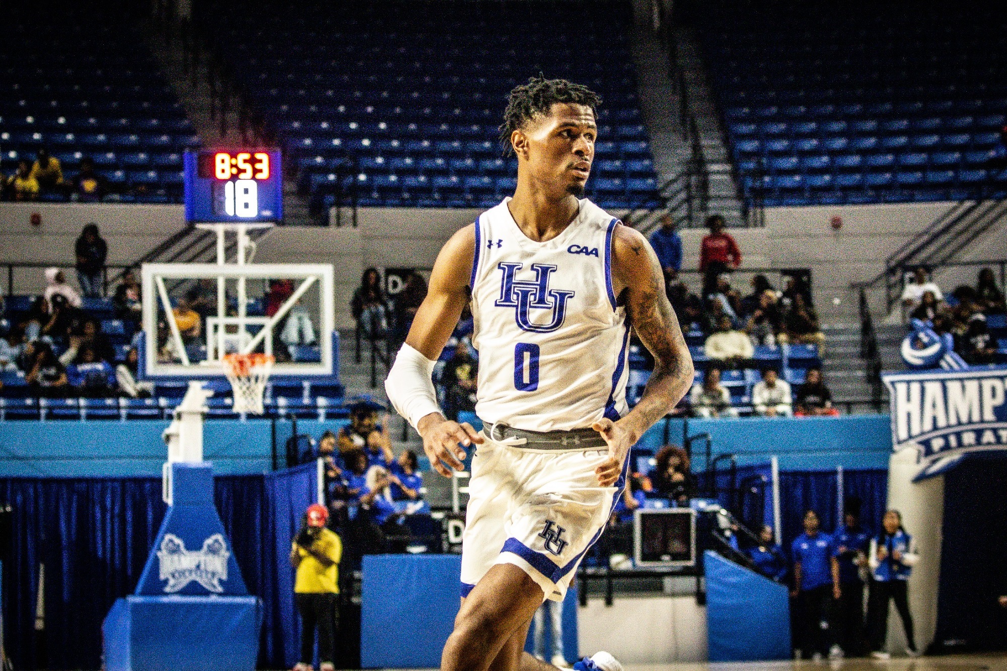 Tedrick Wilcox Jr. - Men's Basketball - Hampton University Athletics