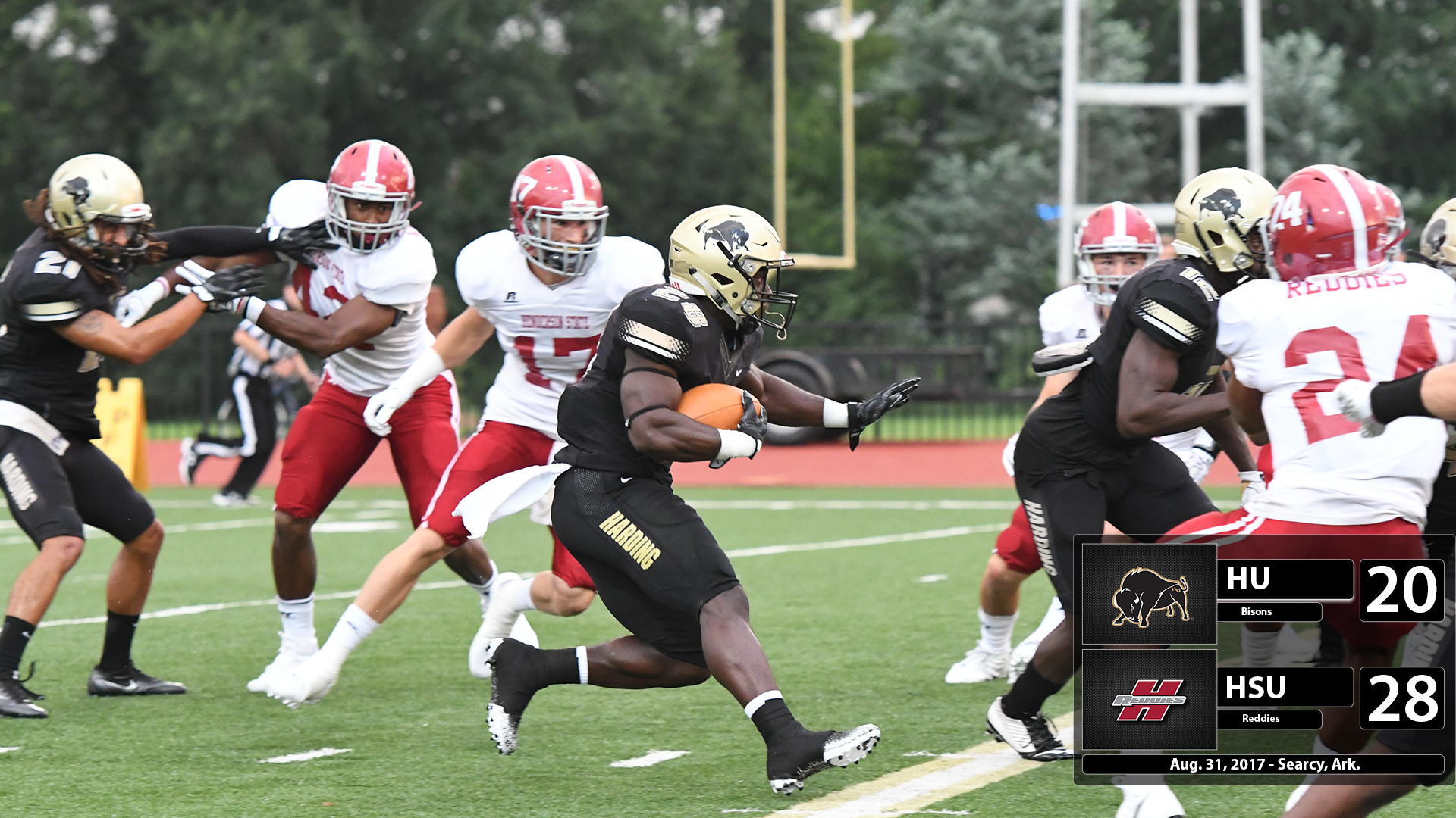 No. 15 Harding Drops Season Opener 28-20 to Henderson State - Harding ...