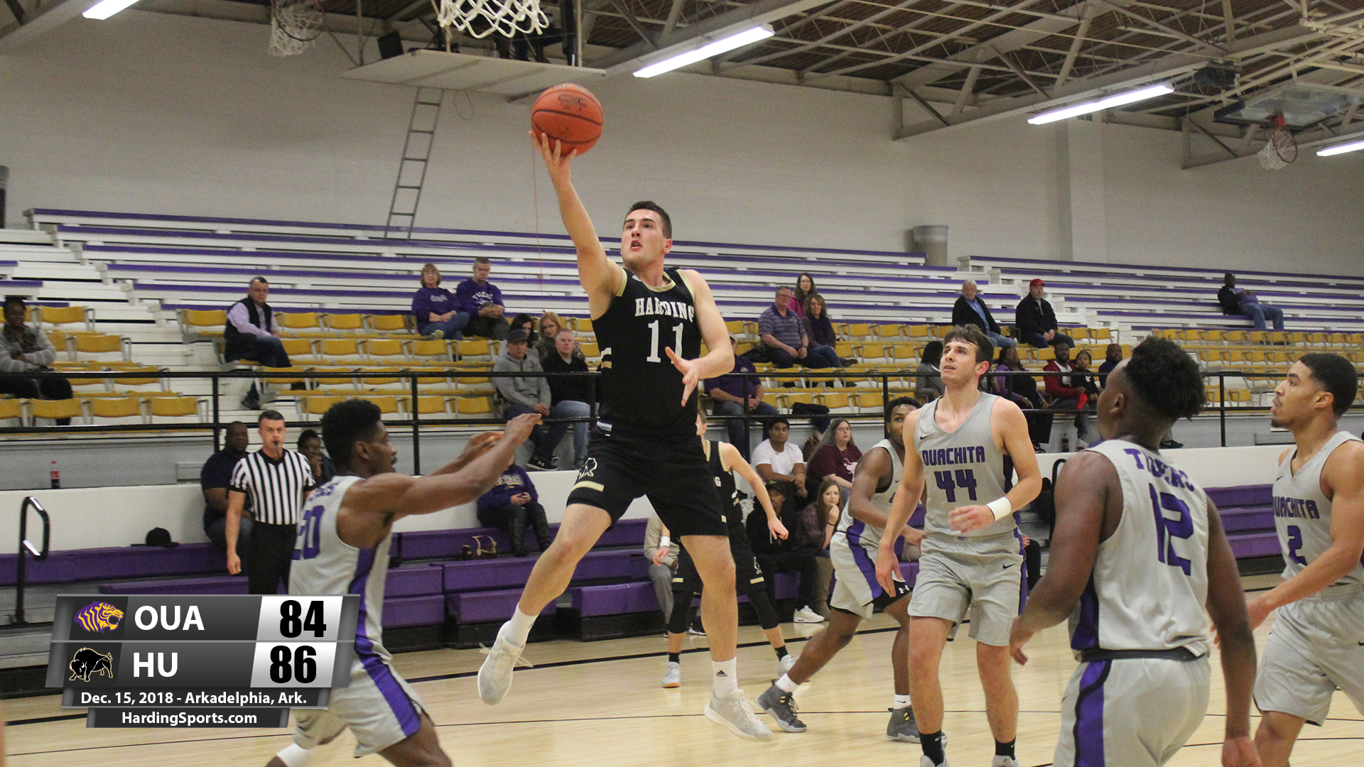 Harding Posts Comeback Victory at Ouachita - Harding University Athletics