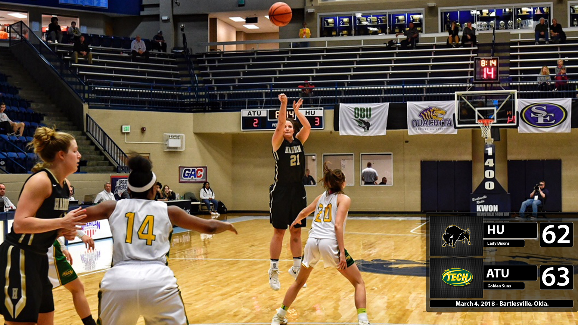 Harding Women's Basketball Falls Just Short in GAC Tournament ...