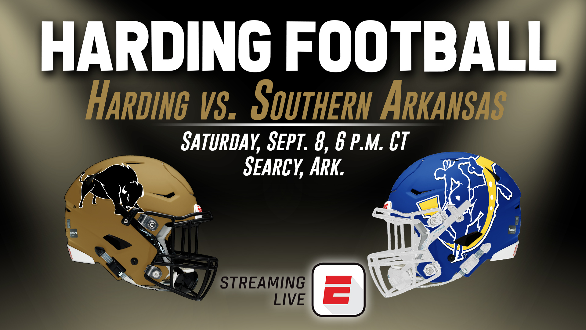 Harding Football Home Opener to Air on ESPN3/ESPN App - Harding ...