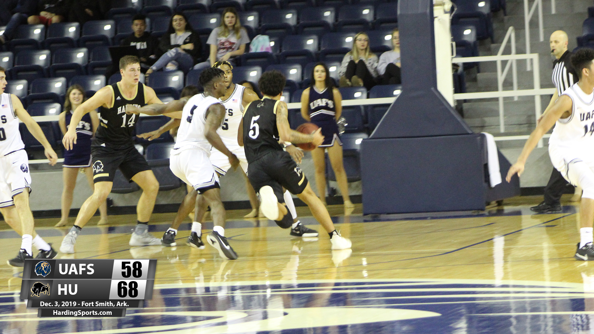 Harding Hits 11 3s, Sinks UAFS in Road Win - Harding University Athletics