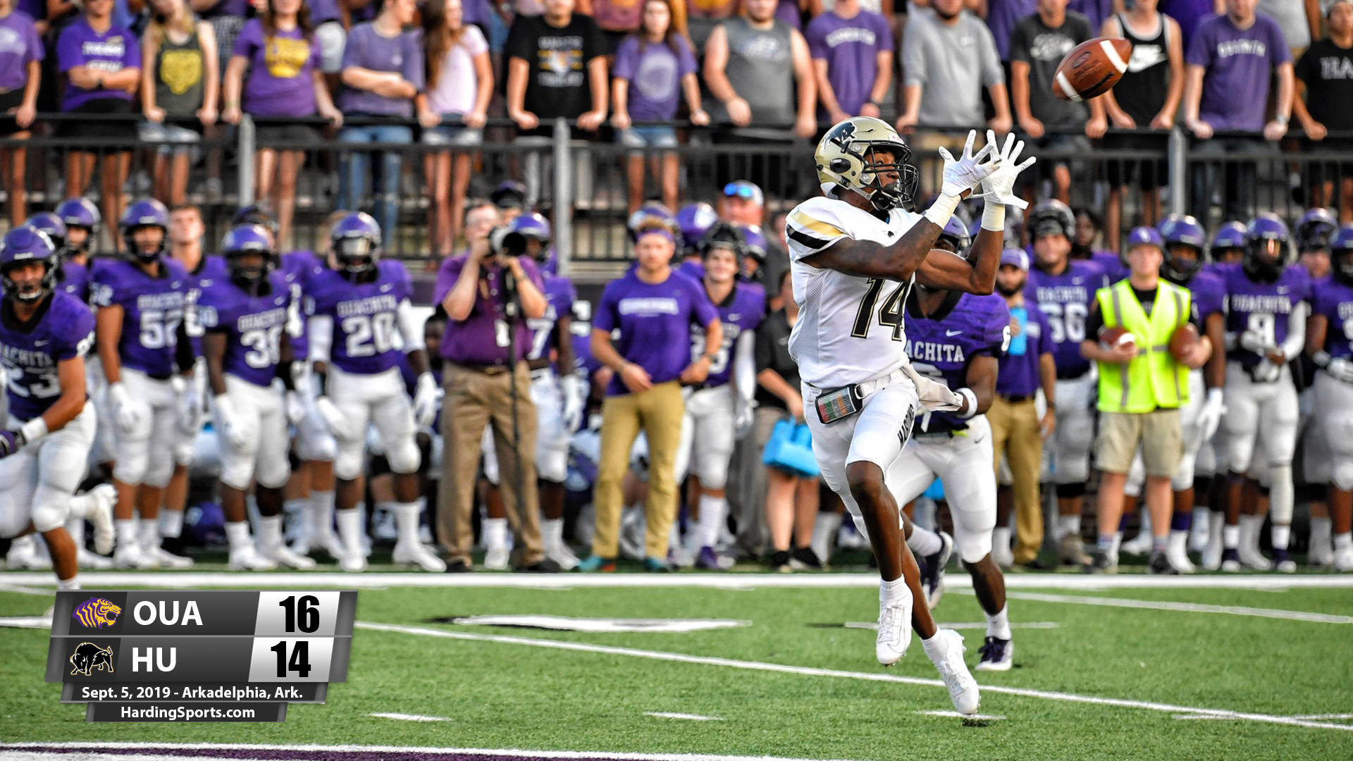 Late Field Goal Lifts No. 5 Ouachita over No. 18 Harding - Harding ...