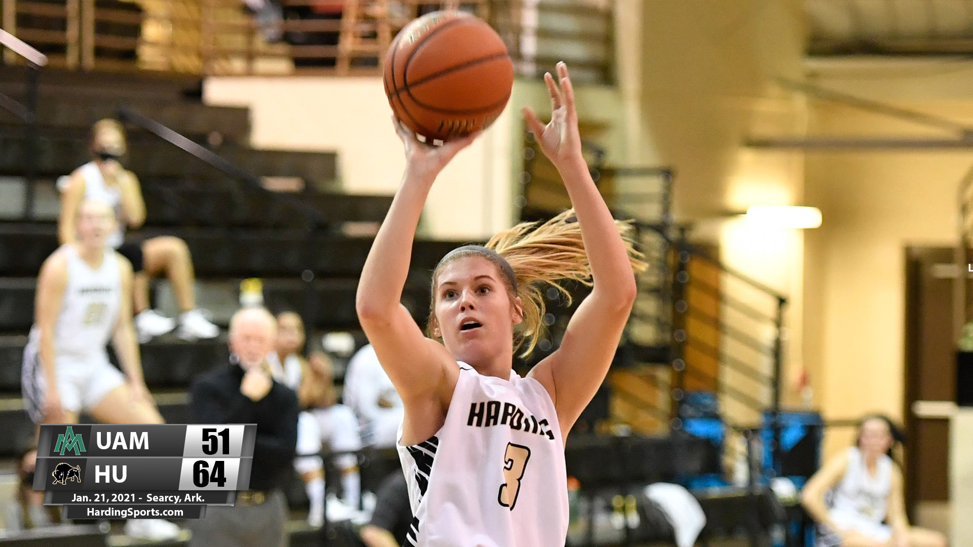 Harding Starts Fast, Downs Arkansas-Monticello - Harding University ...