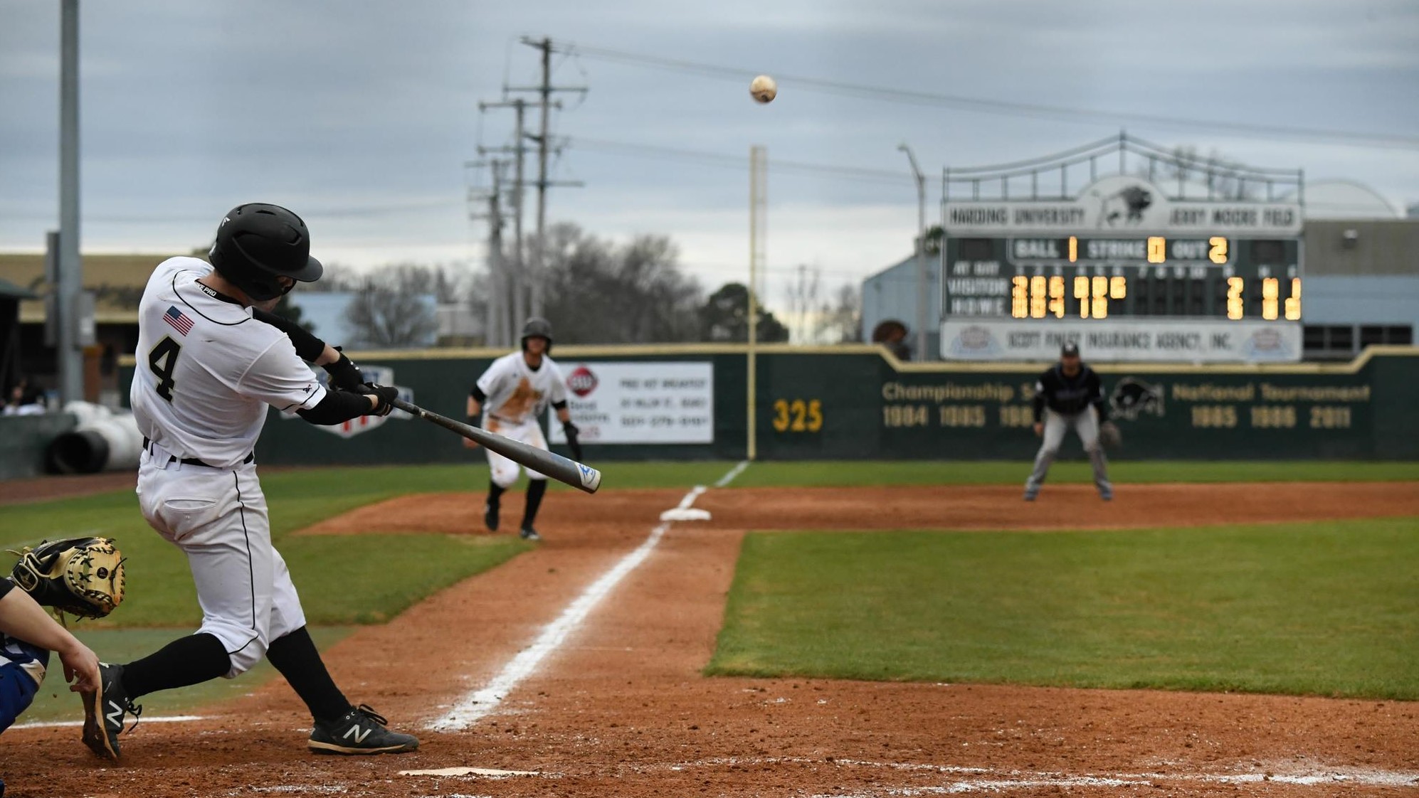 Harding Hits Five Bombs, Sweeps Southeastern in GAC Doubleheader ...