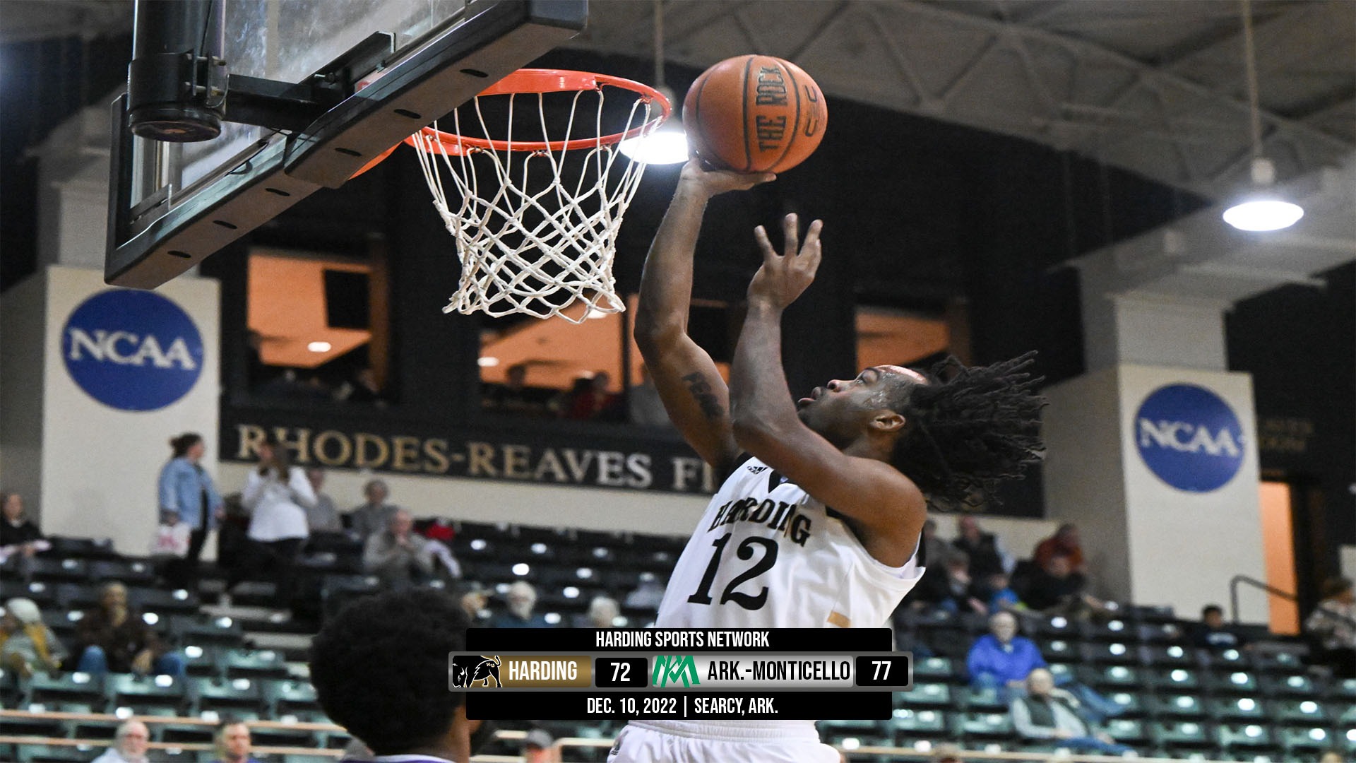 Four Bisons Reach Double Figures; Harding Falls to Arkansas-Monticello ...
