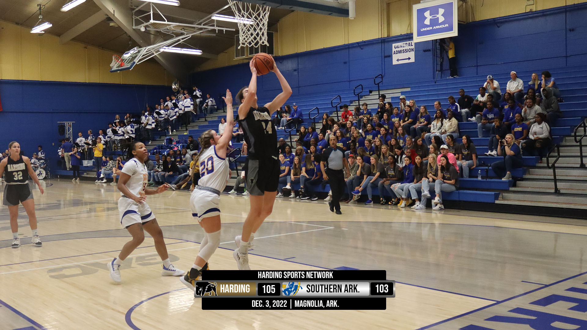 Hawley Scores HU-Record 43 Points in Overtime Victory at SAU - Harding ...