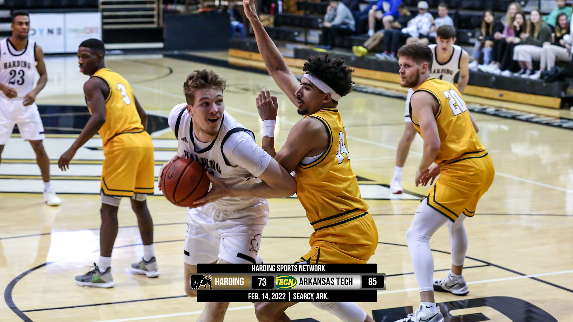 Free Throws Lift Tech over Harding - Harding University Athletics