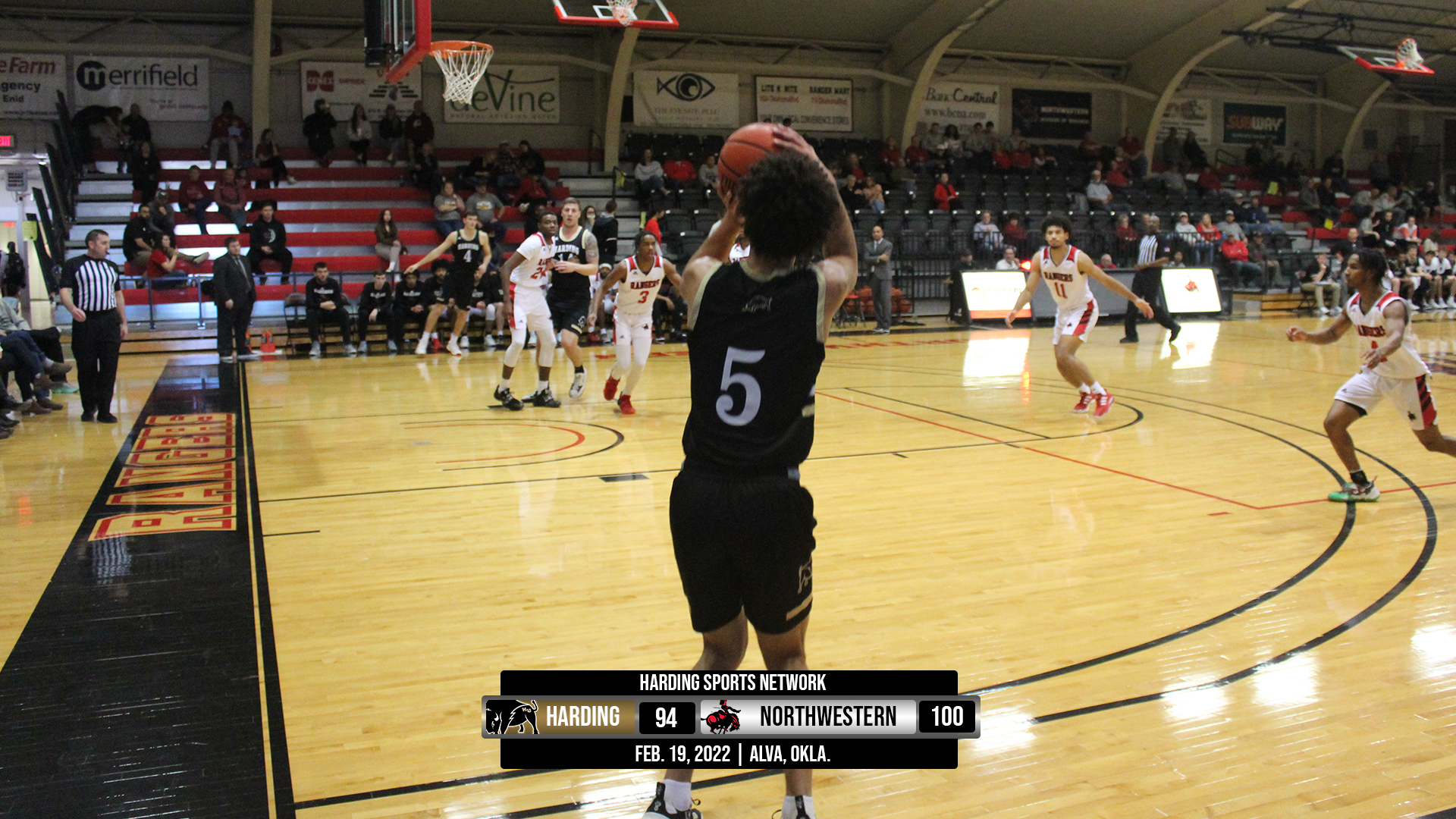 Hot-Shooting Bisons Fall at Northwestern Oklahoma - Harding University ...