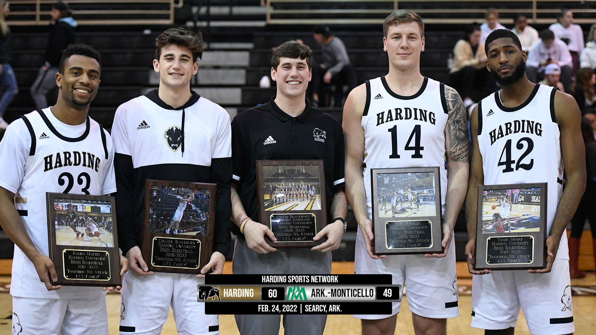 Bisons Sink Arkansas-Monticello on Senior Day - Harding University ...