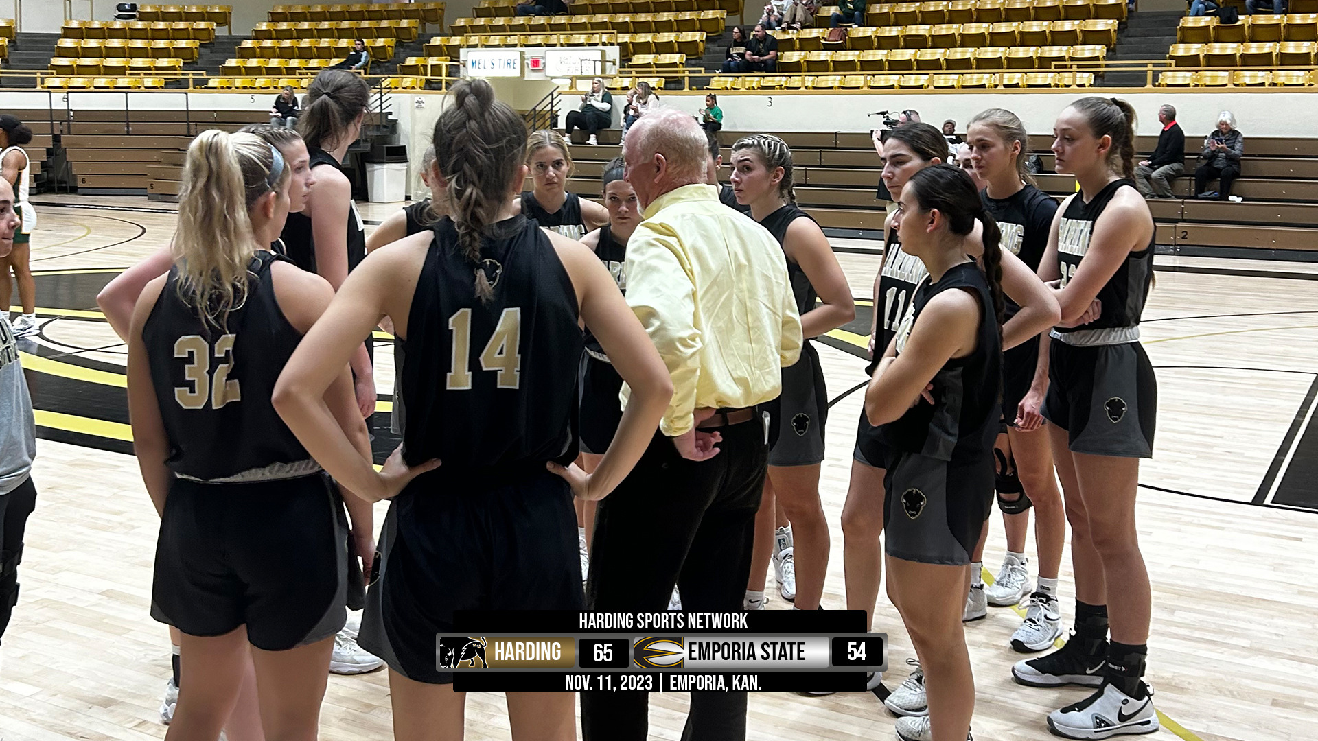Balanced Lady Bisons Beat Emporia State - Harding University Athletics