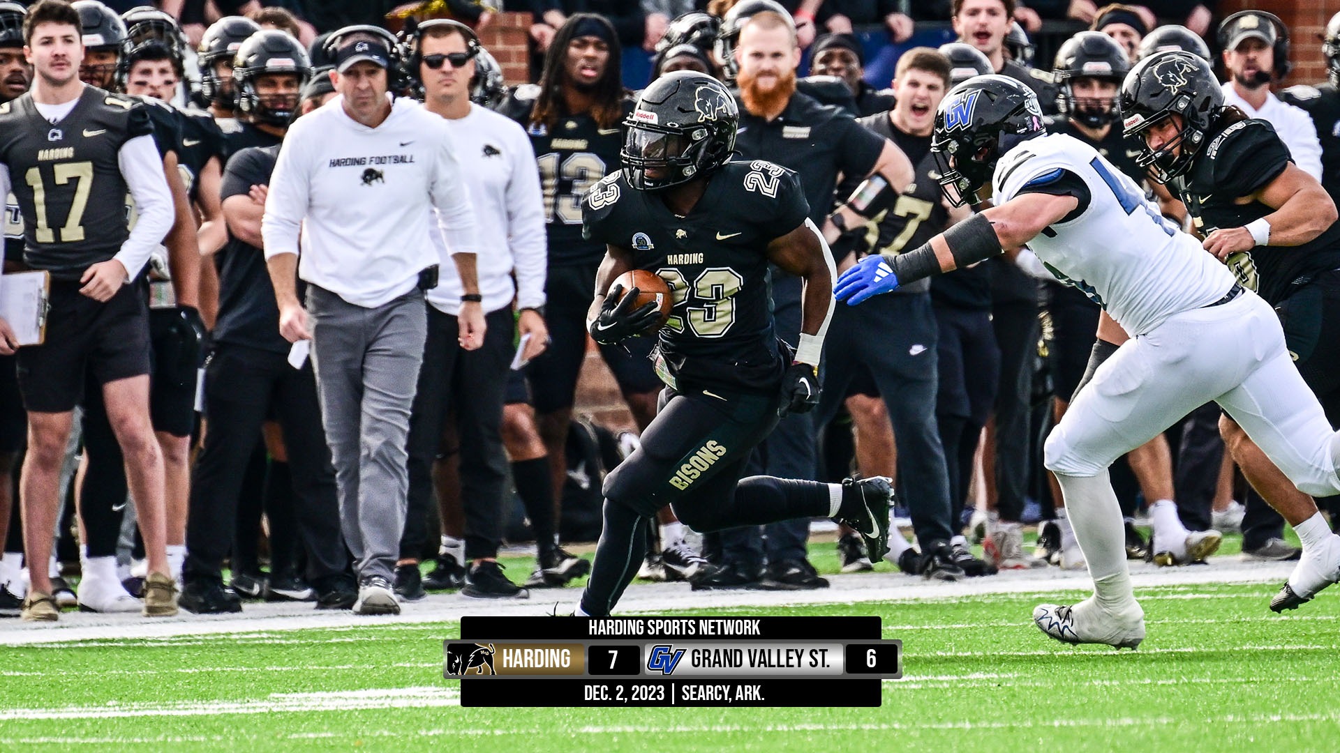 One Drive, Dominant Defense: No. 3 Harding Advances to National ...