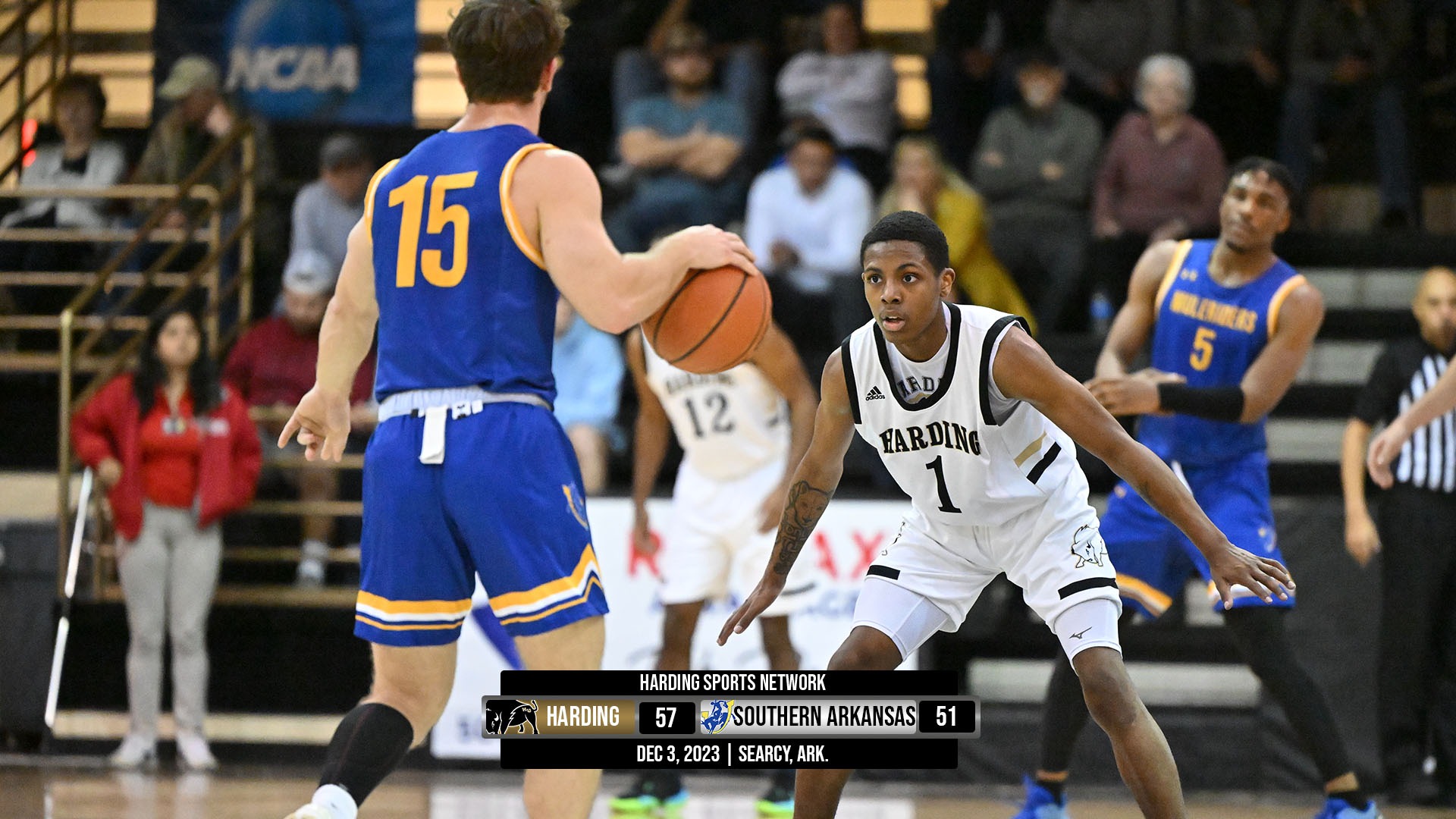 Harding Shackles Southern Arkansas to Win Second Straight GAC Game ...