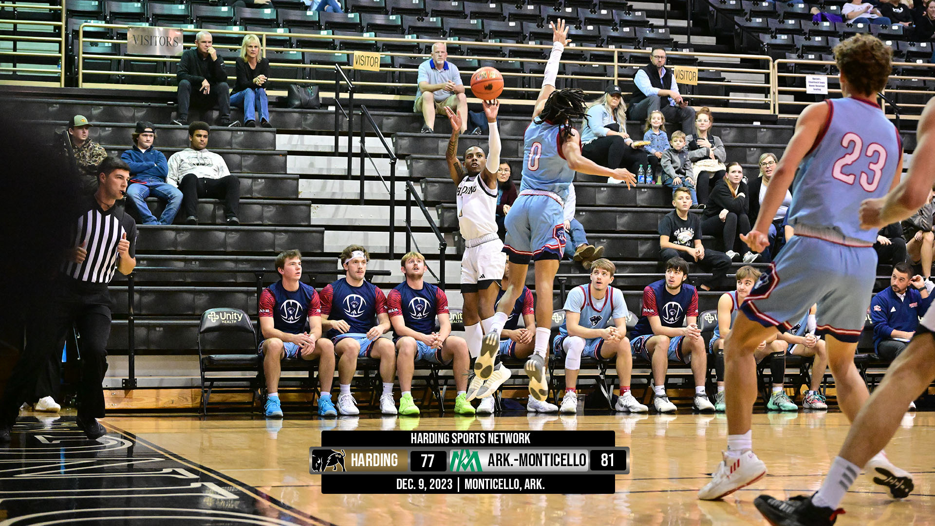 Harding Shoots Well, Falls Late at UAM - Harding University Athletics