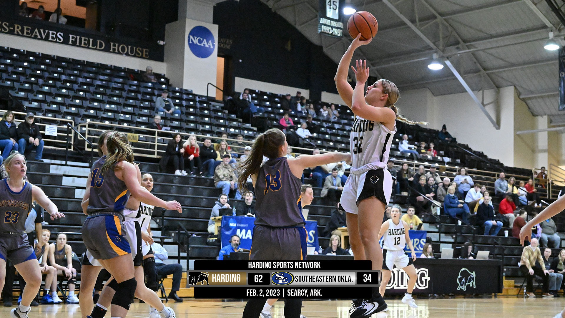 Defense Shines in Harding Win over Southeastern Oklahoma - Harding ...