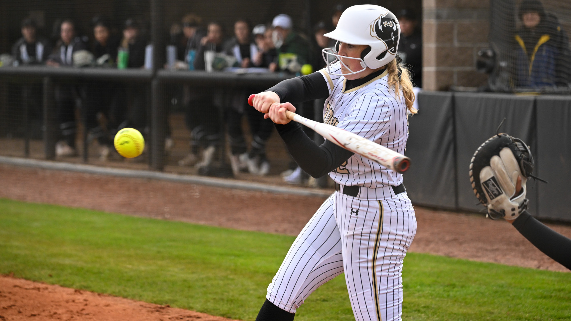 Softball Splits Doubleheader, Harris' Homer Seals Game Two Victory ...