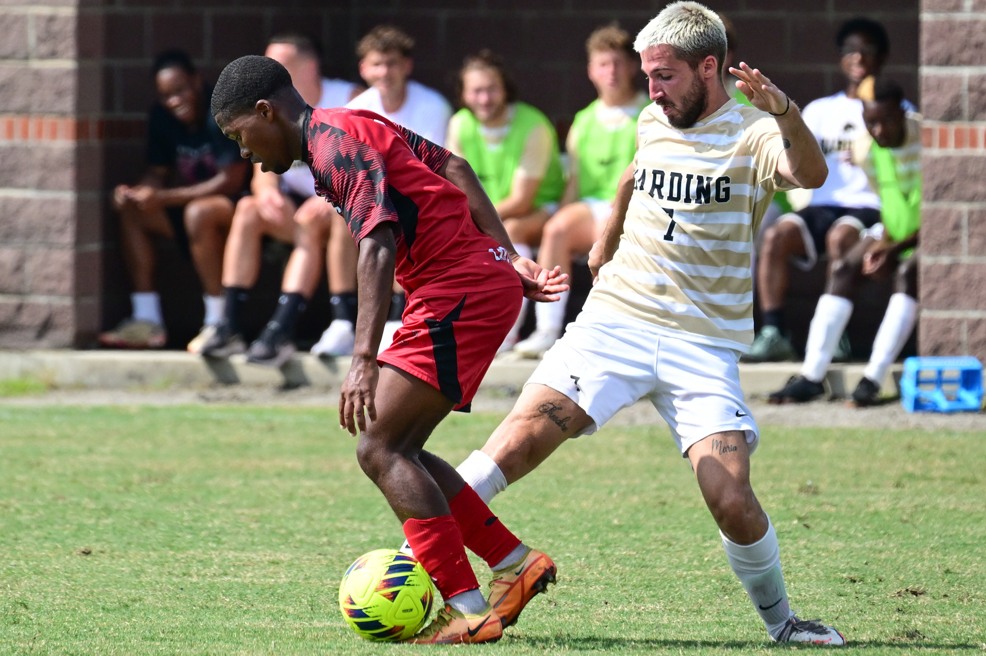 Georgios Petousis' Heroic Header Seals First Win for Harding Men's ...