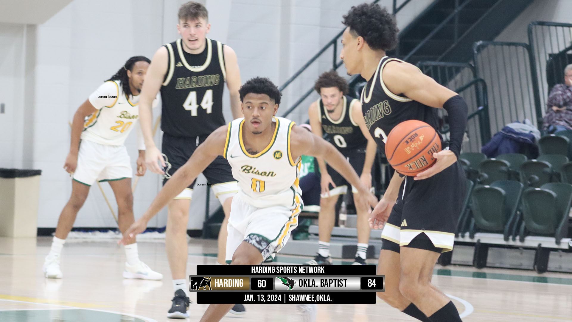 Tough Road for Harding as Oklahoma Baptist Downs the Bisons 84-60 ...