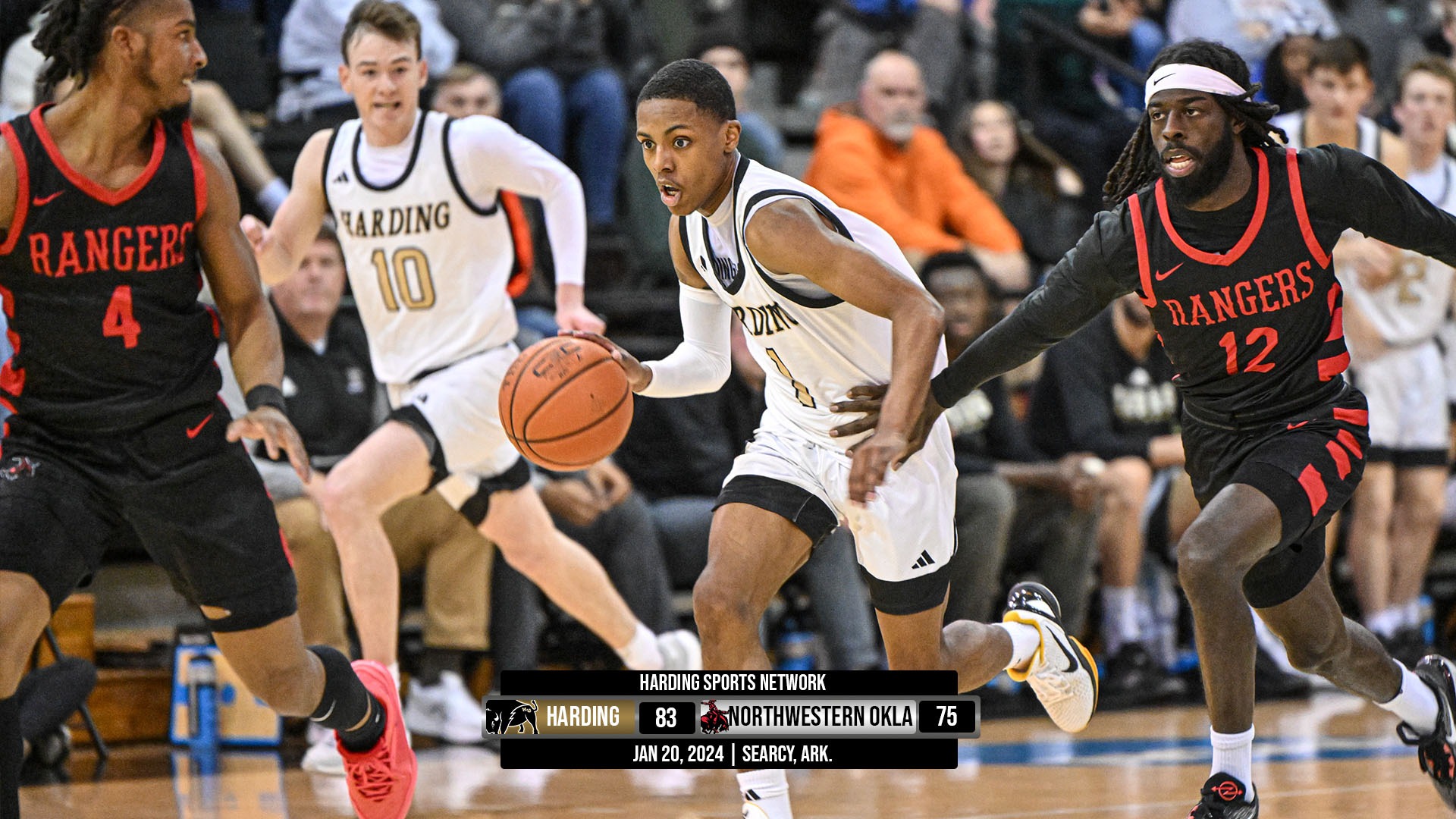 McBride's 23-Point Performance Leads Harding to Consecutive GAC Wins ...