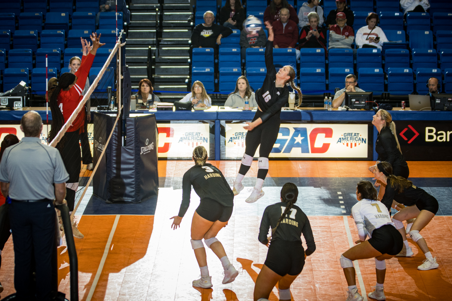 Ashley Lamkin Named GAC Defensive Player of the Week - Harding ...