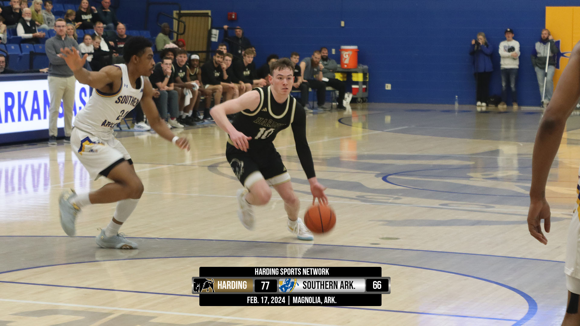 Harding Bisons Hit Season-High 16 Threes, Down Southern Arkansas 77-66 ...