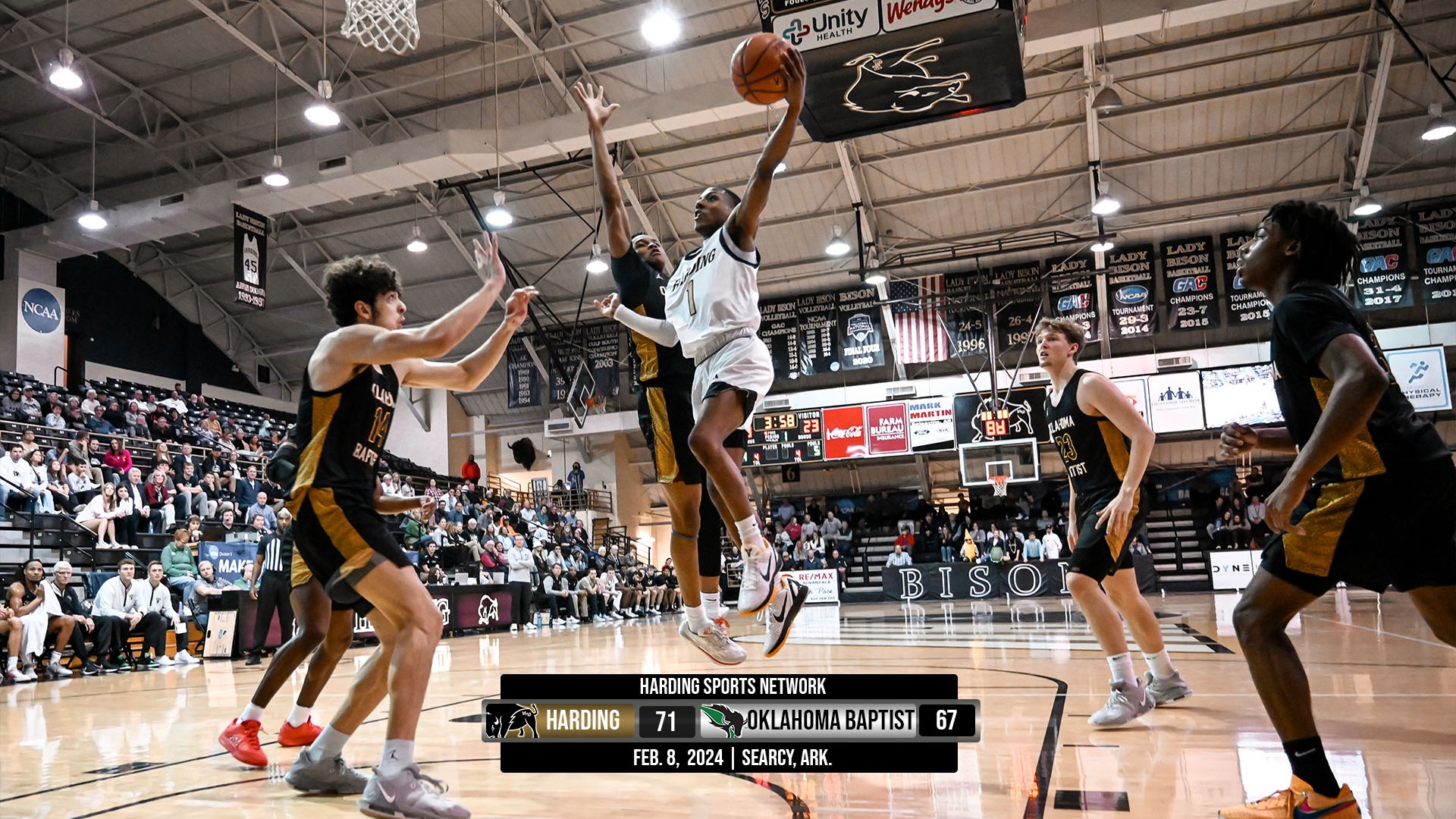 Harding Wins Fourth Straight Home Game; Downs Oklahoma Baptist ...