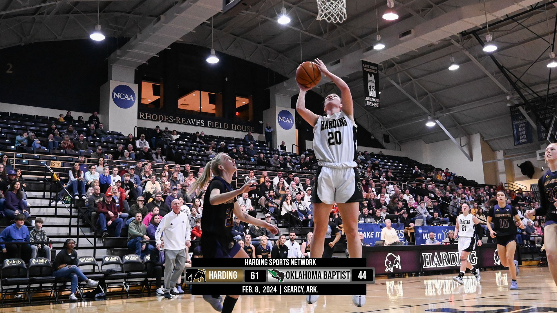 Second-Half Comeback Sends No. 10 Harding to 23rd Straight Home Win ...