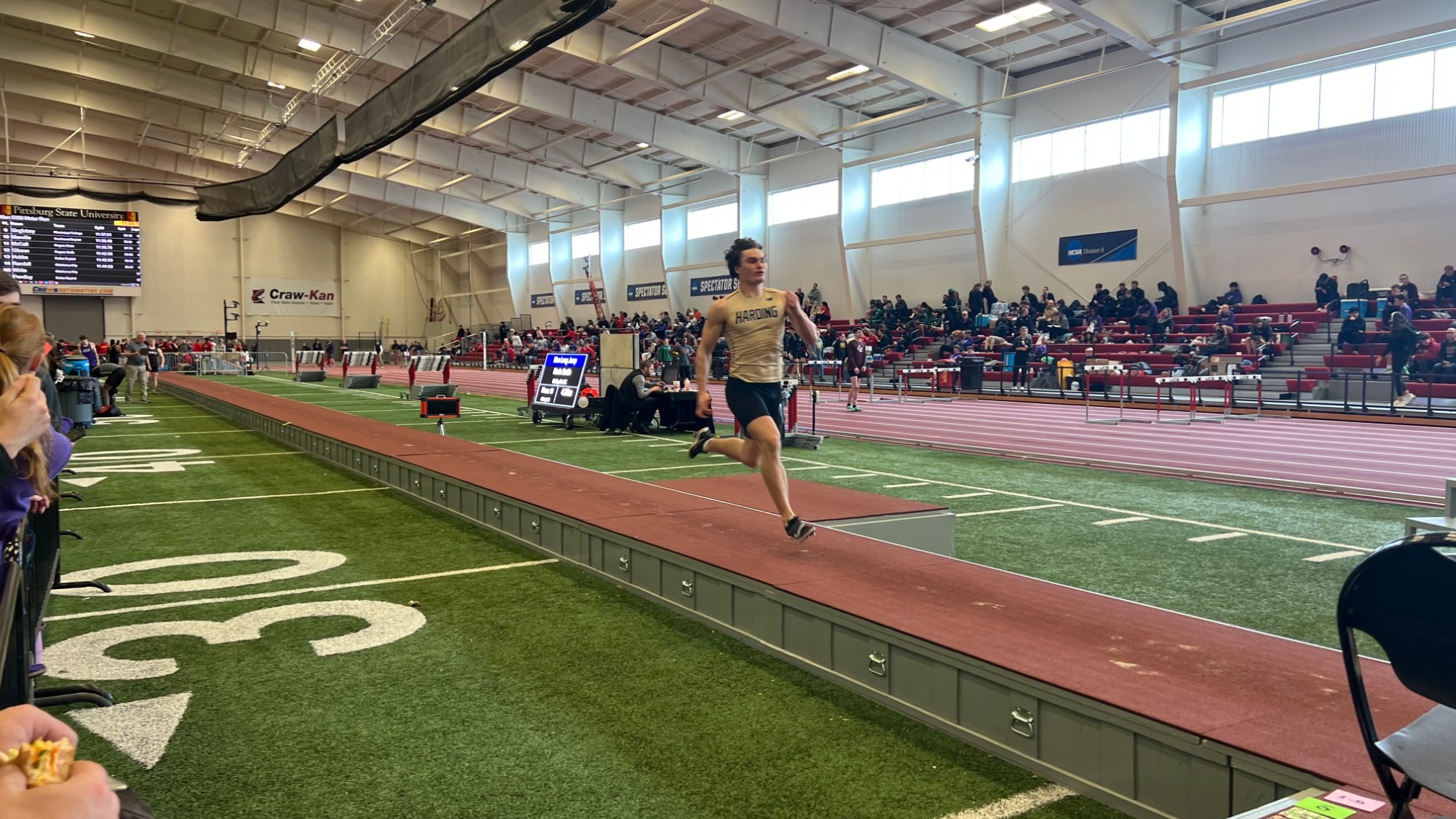 Harding Men's Track and Field Team Sprints to Success at Alex Wilson ...