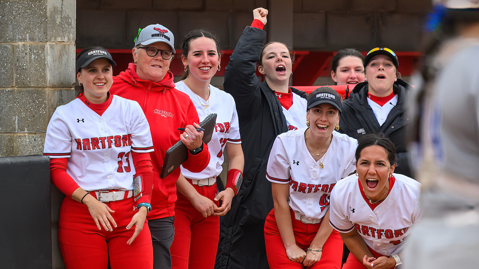 Double goose eggs in sweep - University of Hartford Athletics
