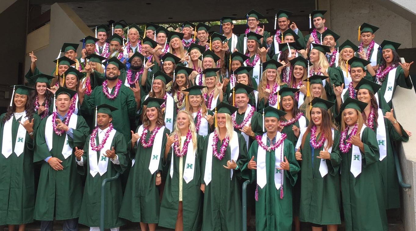 Hawai'i Athletics Celebrates Spring Graduation of 88 Student-Athletes ...