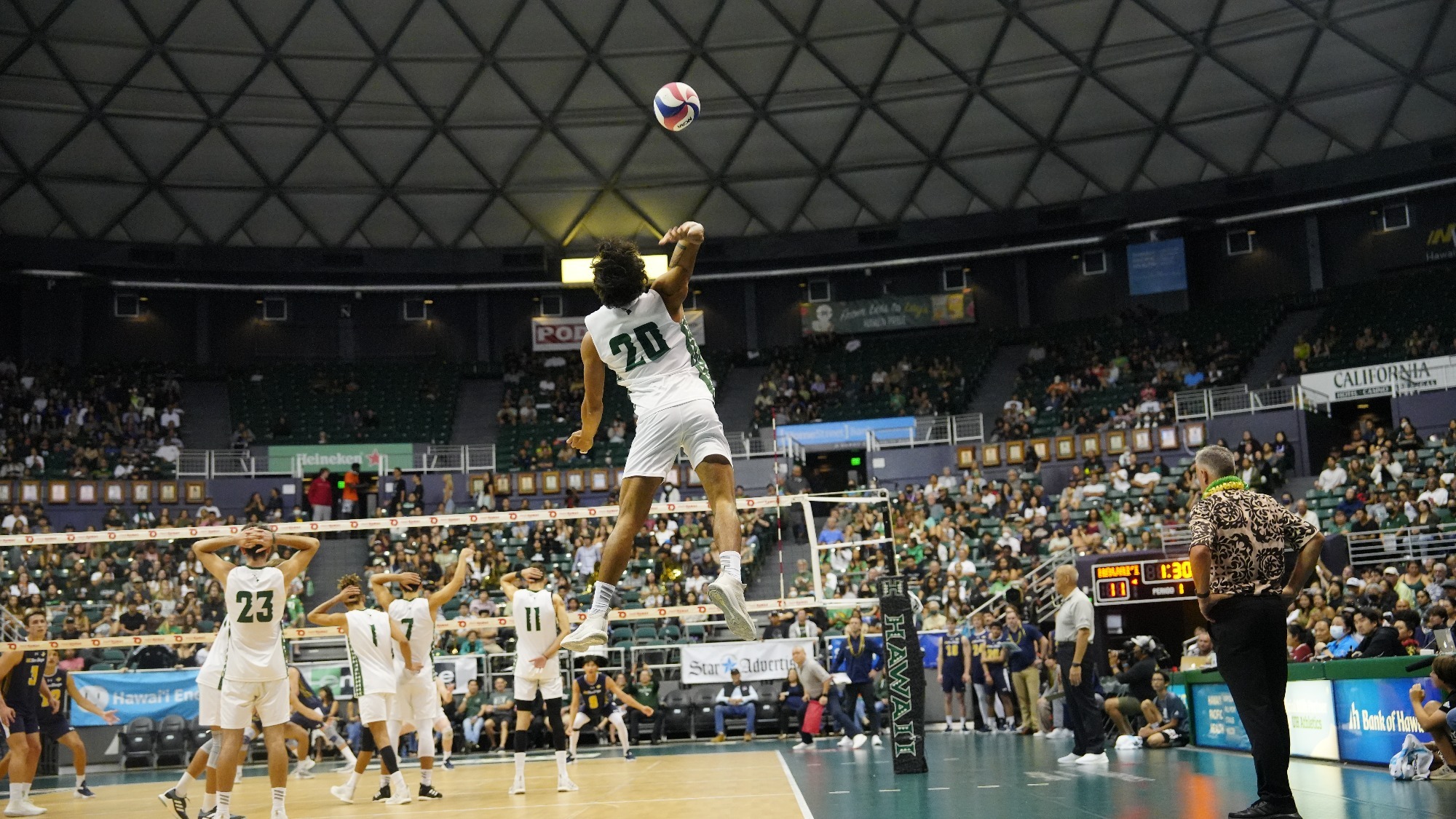 Men’s Volleyball Takes Down UC San Diego In Four Sets - University of ...