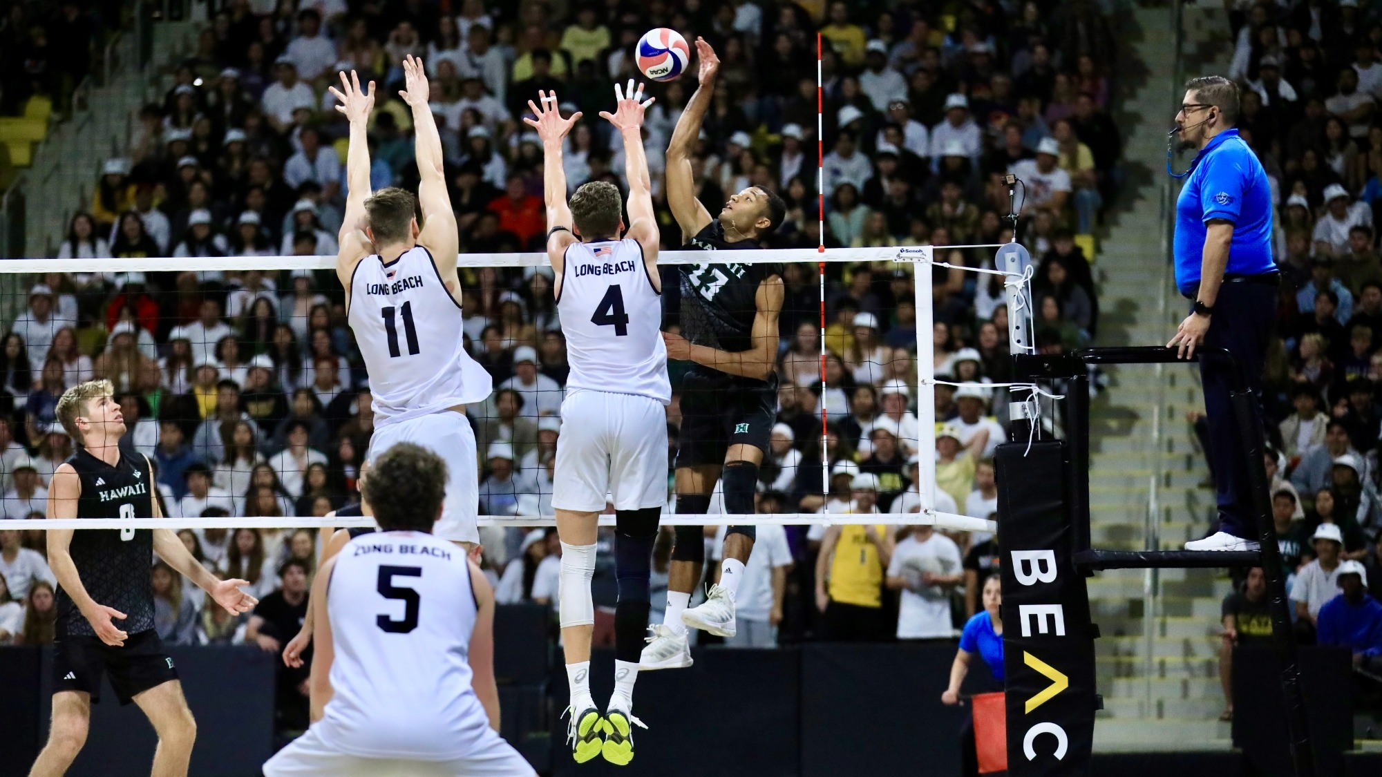 Men’s Volleyball Drops Five-Set Thriller In Long Beach - University of ...