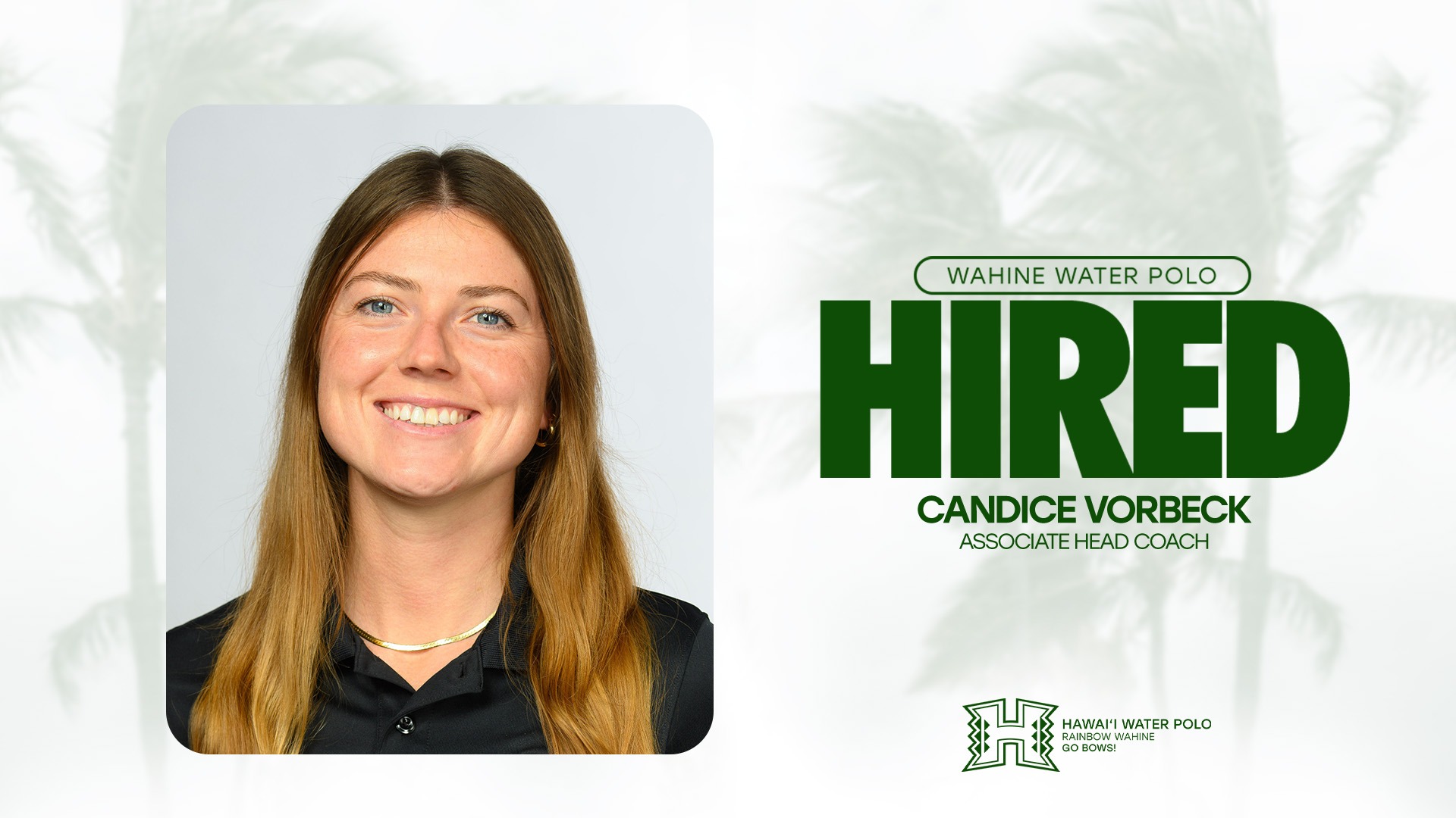 Williams Elevated to Water Polo Assistant Coach - University of Hawai'i ...