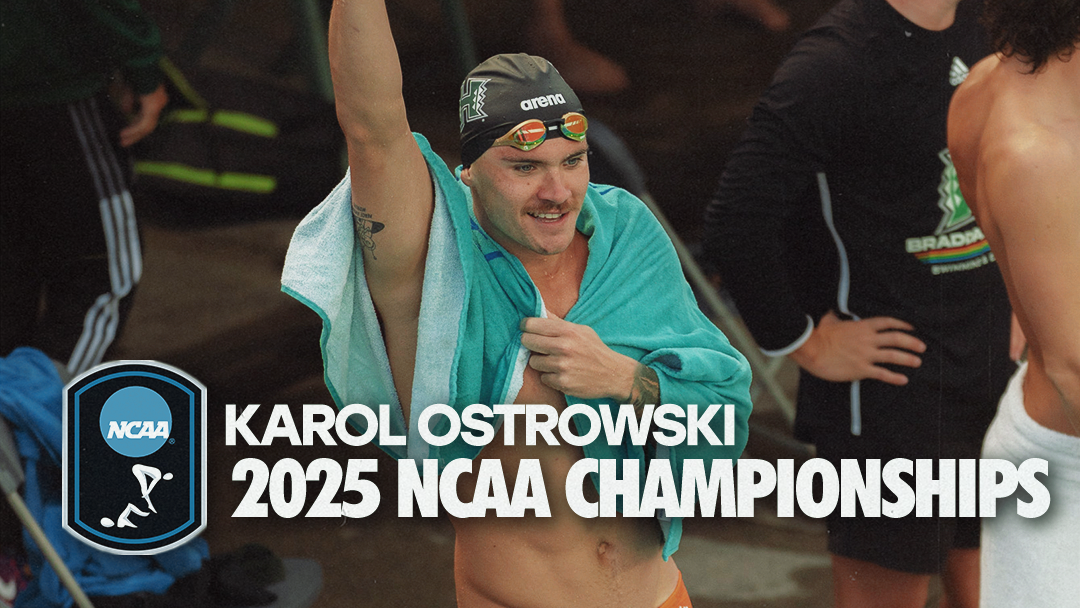 Ostrowski Breaks School Record at NCAA Championships - University of Hawai'i at Manoa Athletics