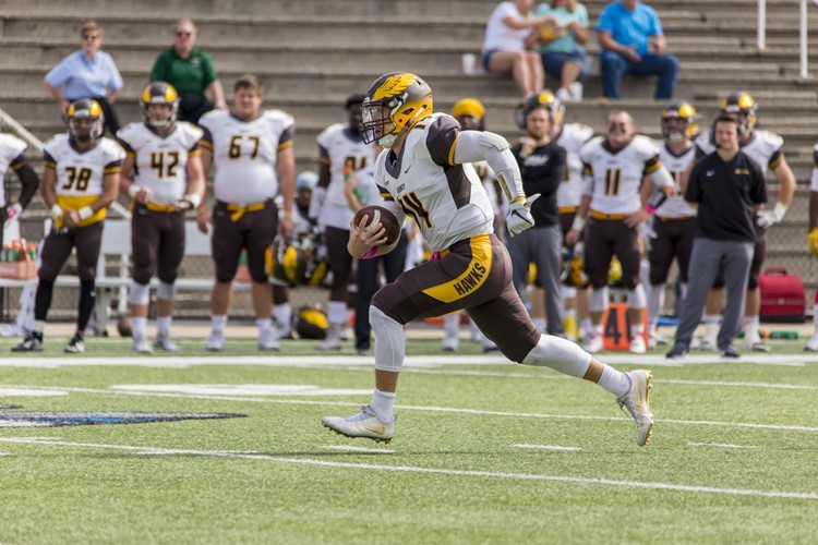 Hawks Football Falls to UTPB 42-7 - Quincy University Athletics